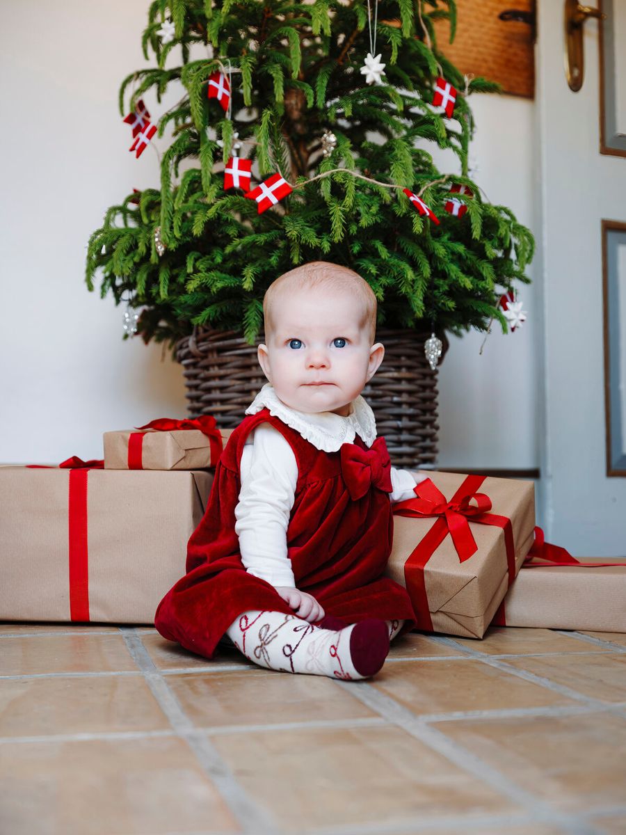 Hust & Claire Katinka Velourkjole til baby - teaberry | Gratis bytte ...